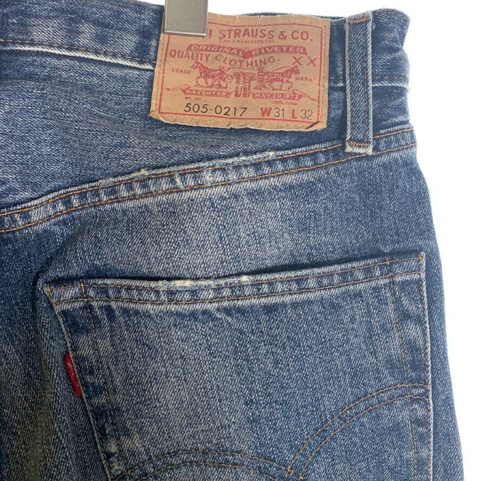 LEVI'S VINTAGE CLOTHING LVC リーバイスヴィンテージクロージング 67505-0110 ダブルニー ストレートデニ ...